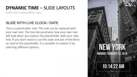 How To Display a Live Clock in PowerPoint?