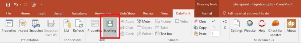 Microsoft SharePoint Integration with PowerPoint • PresentationPoint