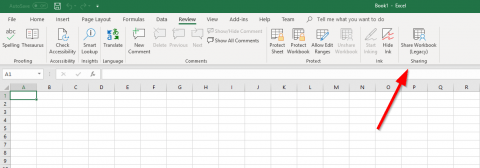 Recovering the Missing Excel Share Workbook Command • PresentationPoint