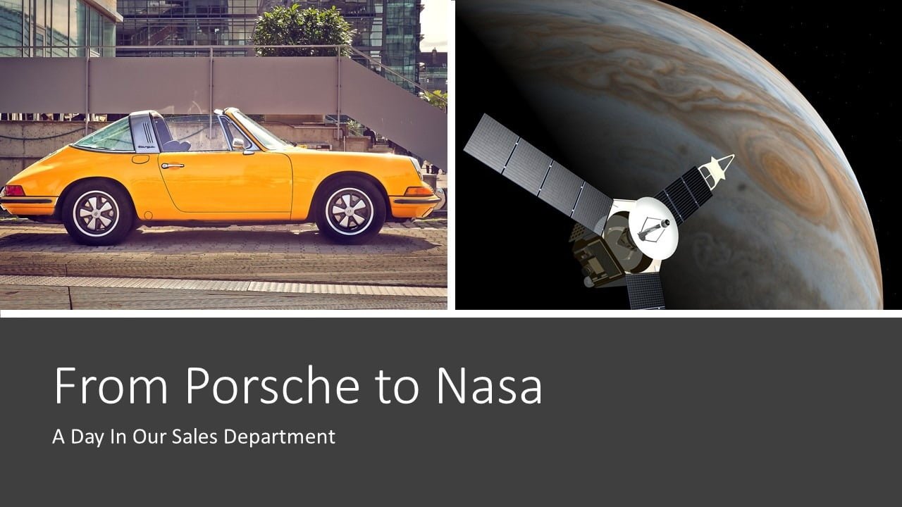 Porsche 911 And Space Shuttle